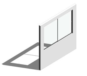 Horizontal Sliding Hatch Kit (2 Panel) | Bimstore