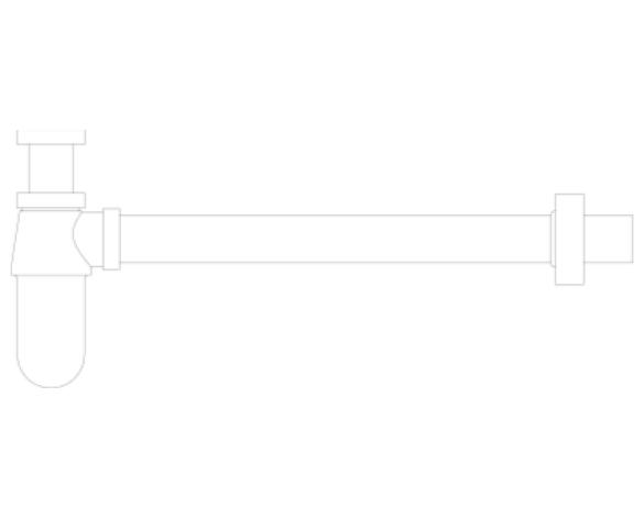 Standard Bottle Trap - (BTR0403C/N) | Bimstore