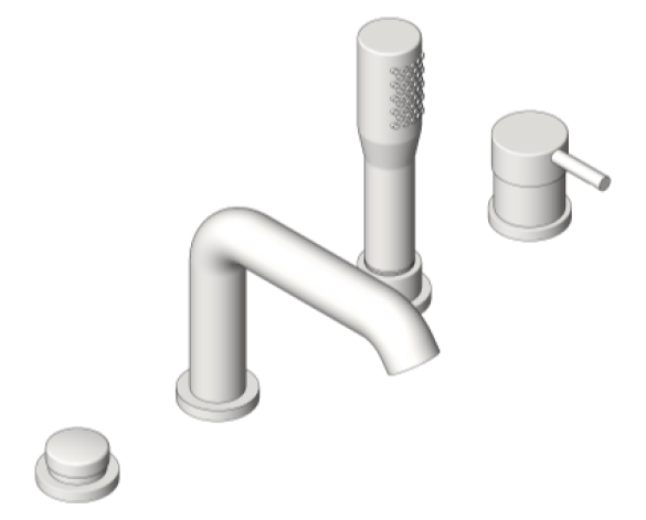 Grohe Essence OHM 4-Hole Single Lever 19578001