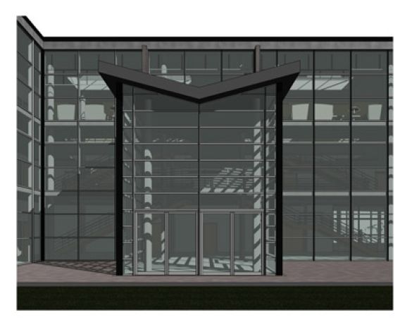 AA100 (50mm) Curtain Wall System - Mullion Drained | Bimstore