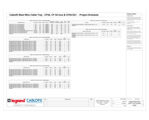 Cablofil® Steel Wire Cable Tray | Bimstore