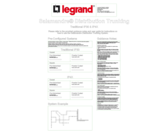 Salamandre® Distribution Trunking | Bimstore