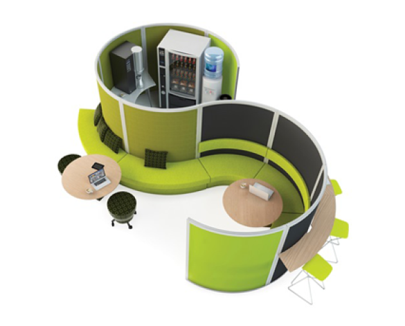 Cove Screen / Room Division - Communicate (COM-60) | Bimstore