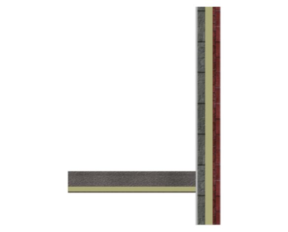 External Masonry Cavity Wall (Concrete Ground Bearing Floor) | Bimstore