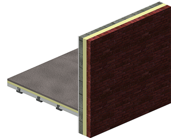 External Masonry Cavity Wall (Suspended Beam & Block Floor) | Bimstore