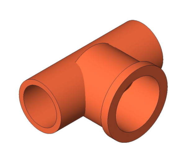 bimstore - Boss - End Feed Fitting - Female Branch Tee