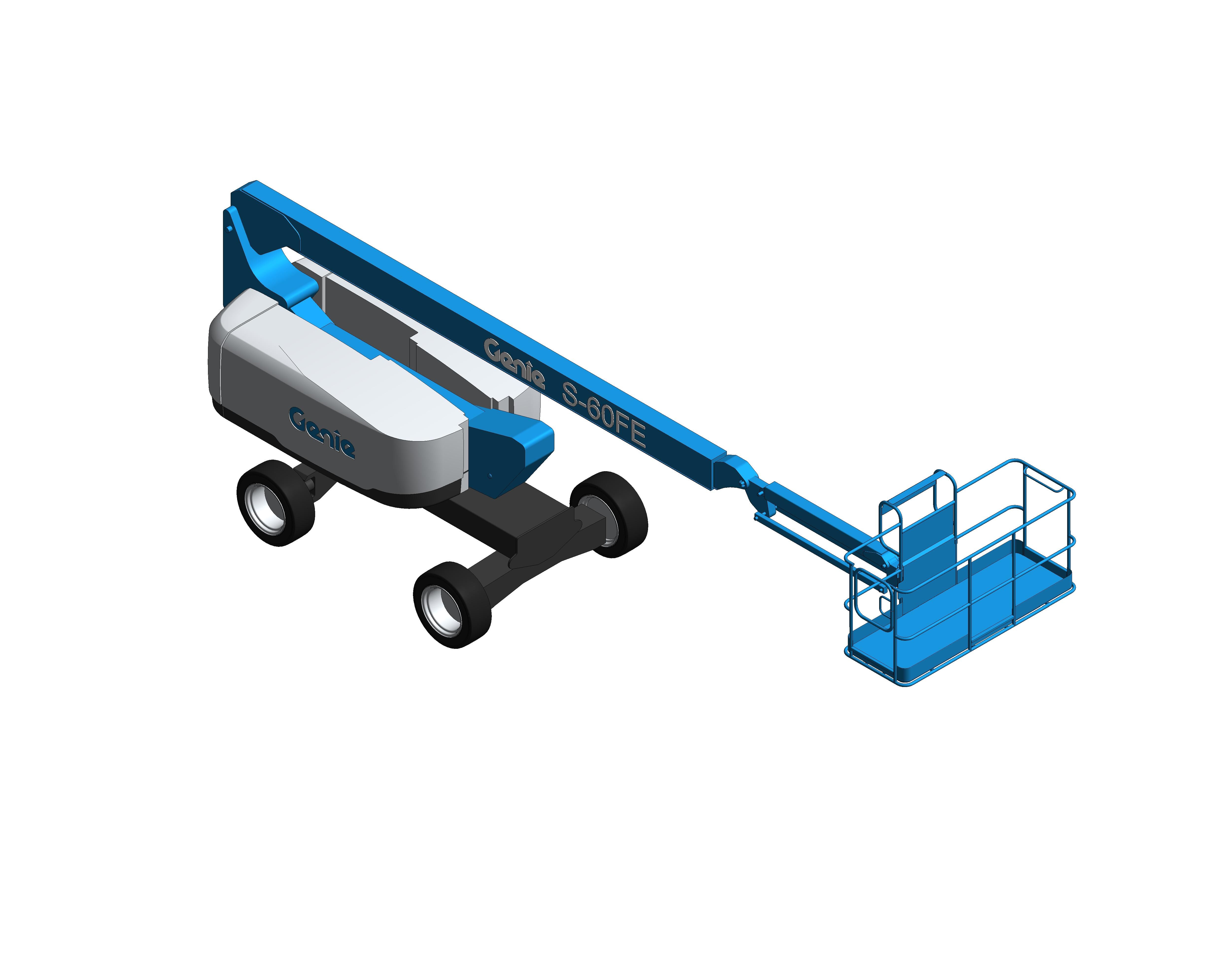 bimstore - Genie - S-60 FE Telescopic Boom Lift