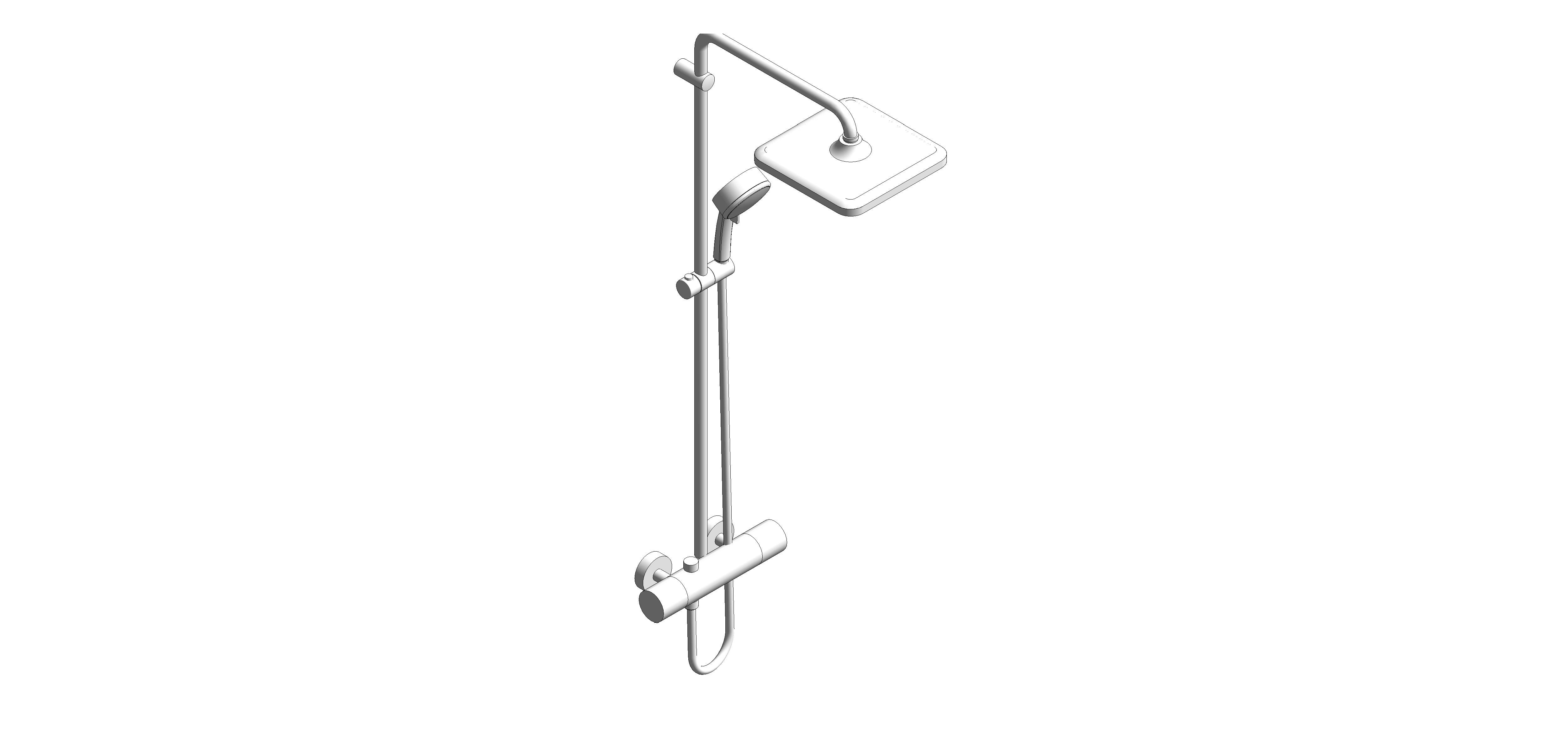 bimstore - Grohe - Tempesta System - 250 Cube Shower System - 26690000