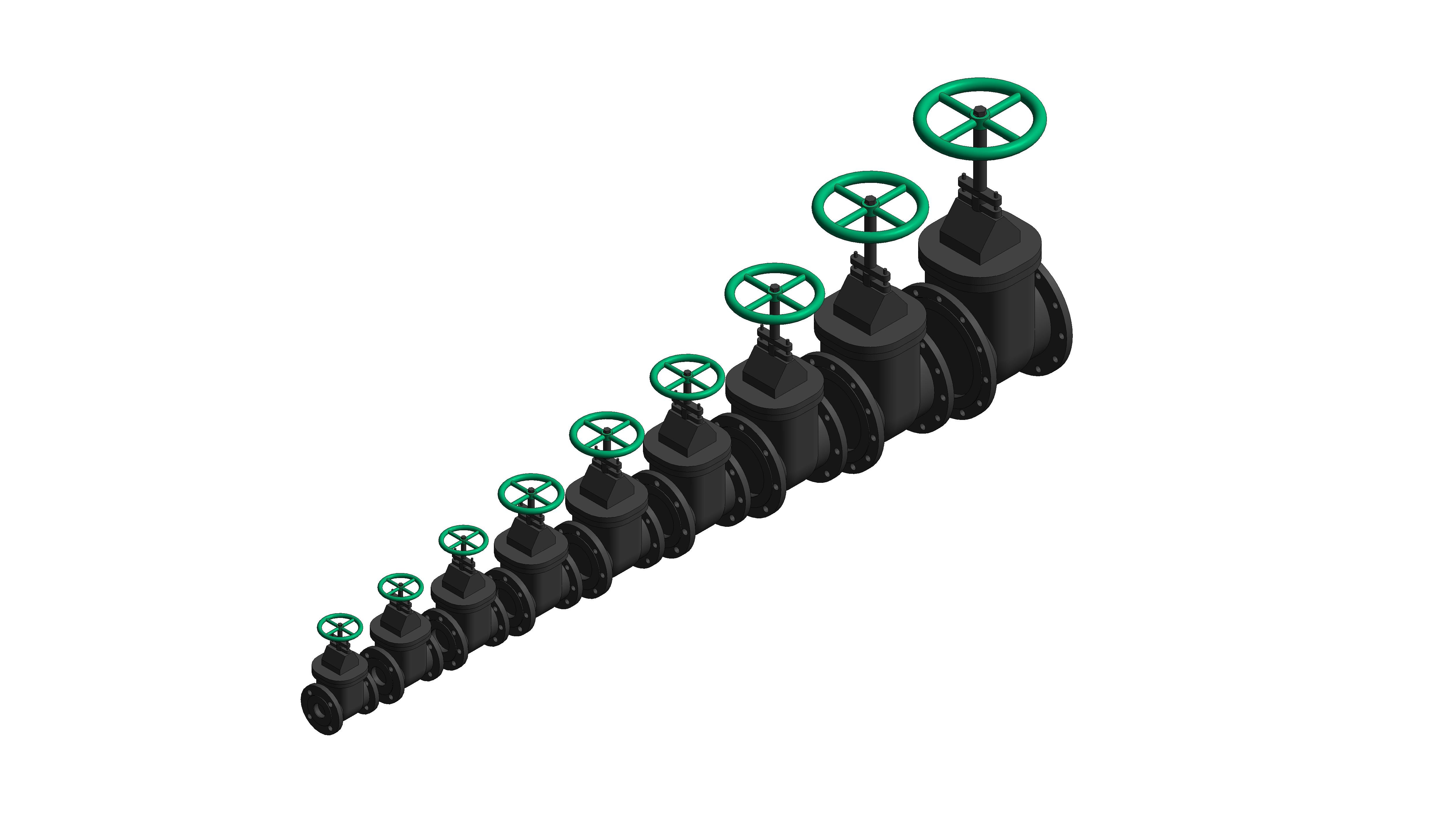 bimstore - Hattersley - Fig. M511 - Gate Valves - Cast Iron