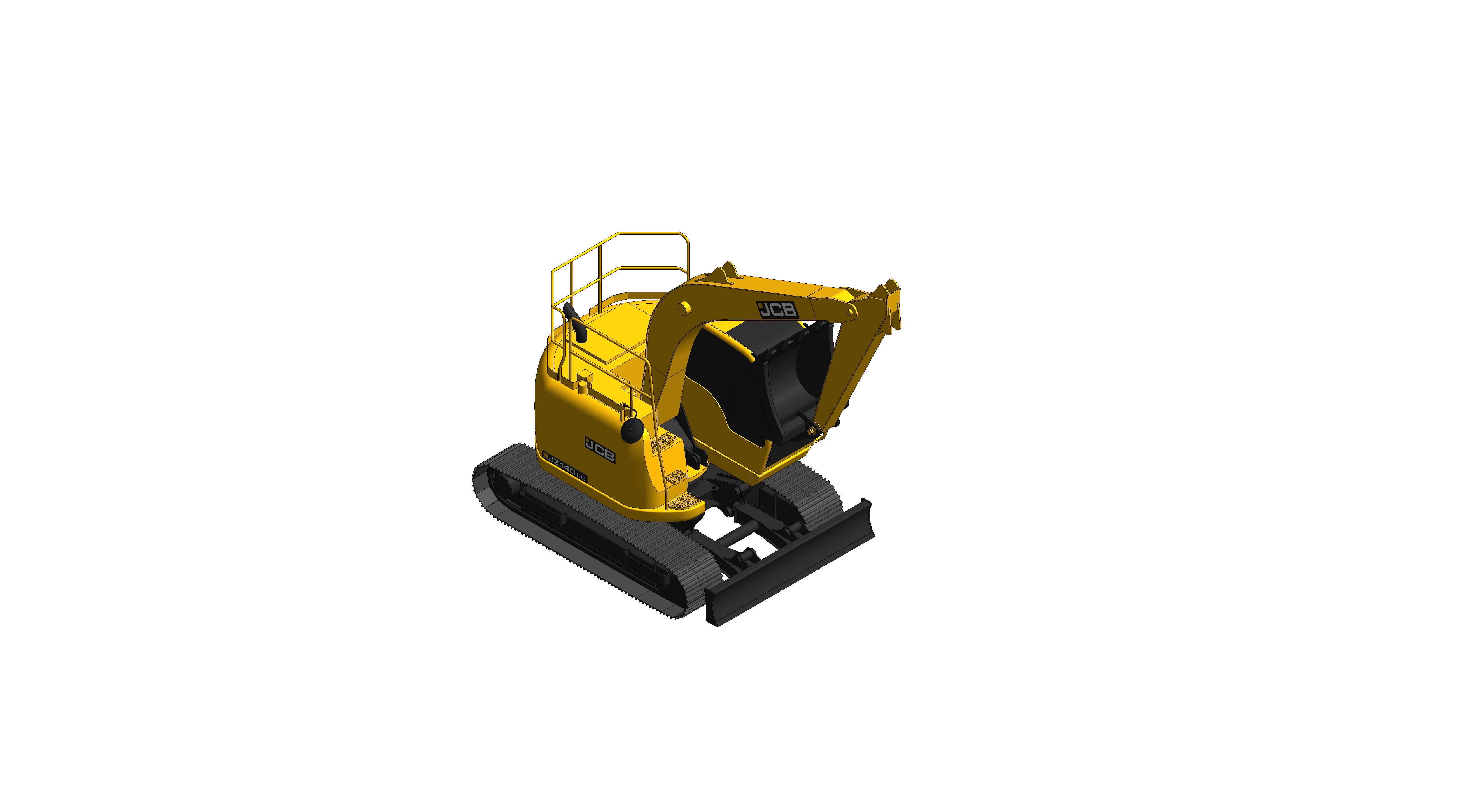 bimstore - JCB - JZ140 TRACKED EXCAVATOR
