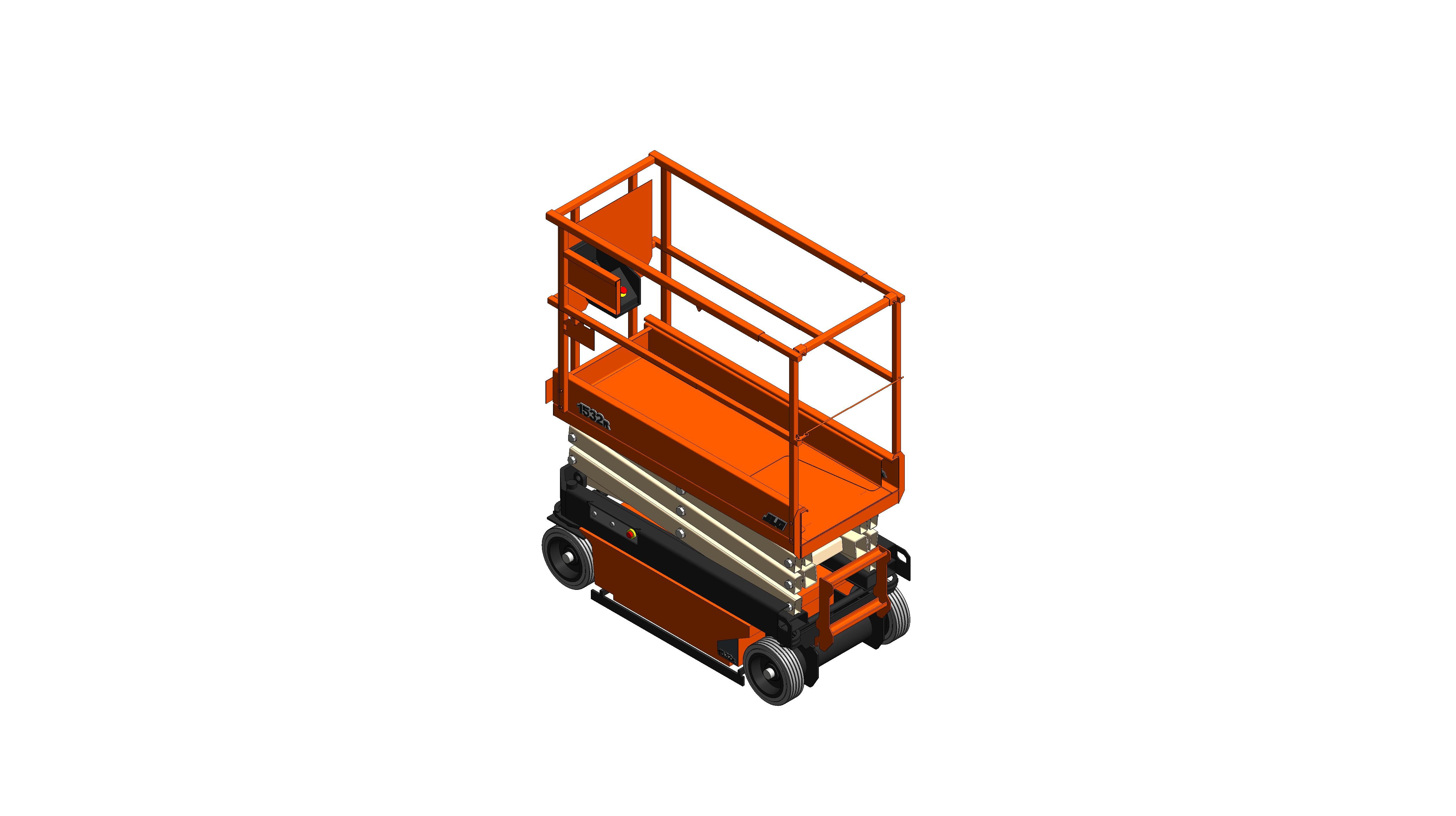 bimstore - JLG - 1532R - Electric Scissor Lift