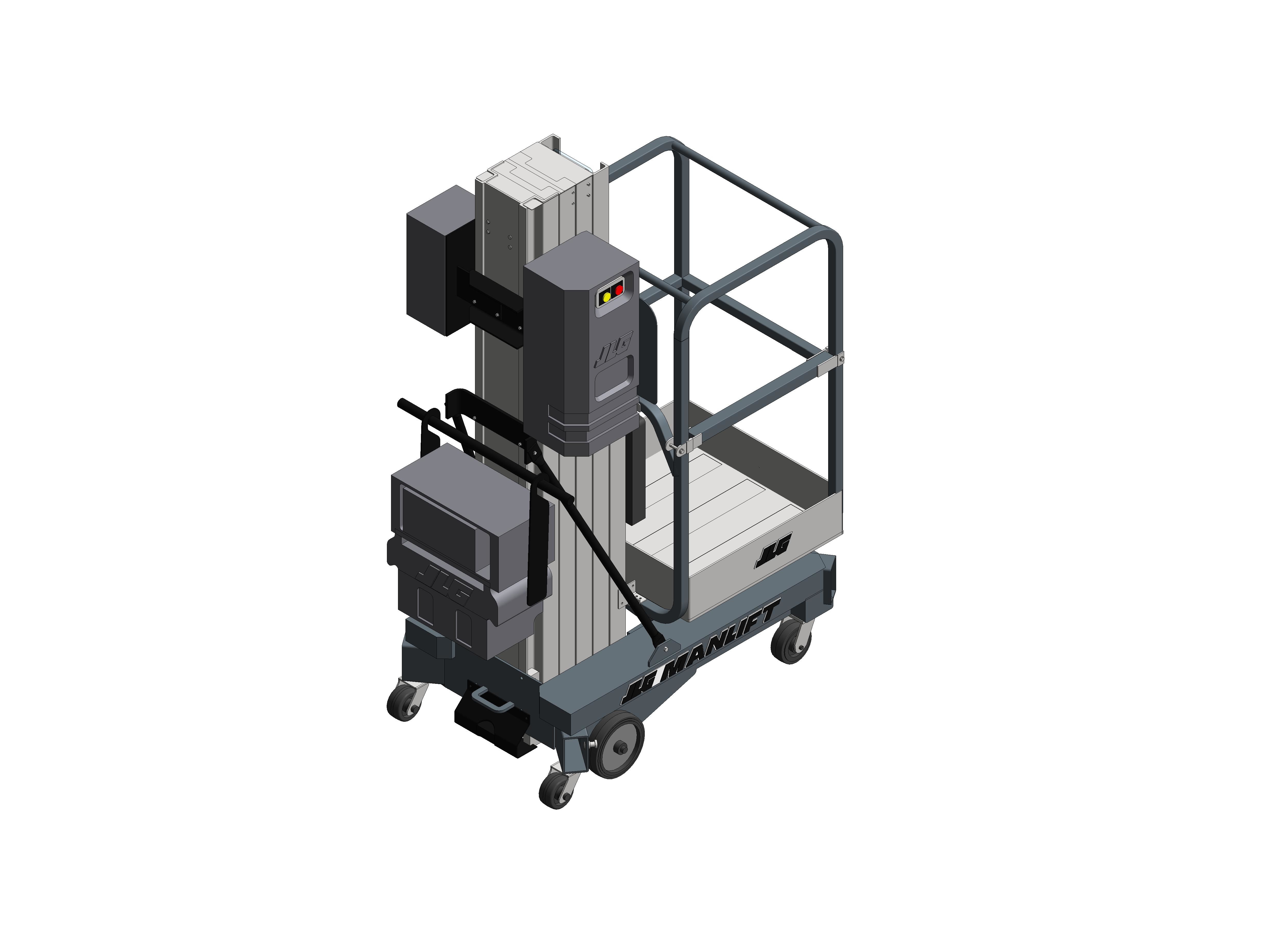 bimstore - JLG - 20AM - Push-Around Vertical Mast Lift