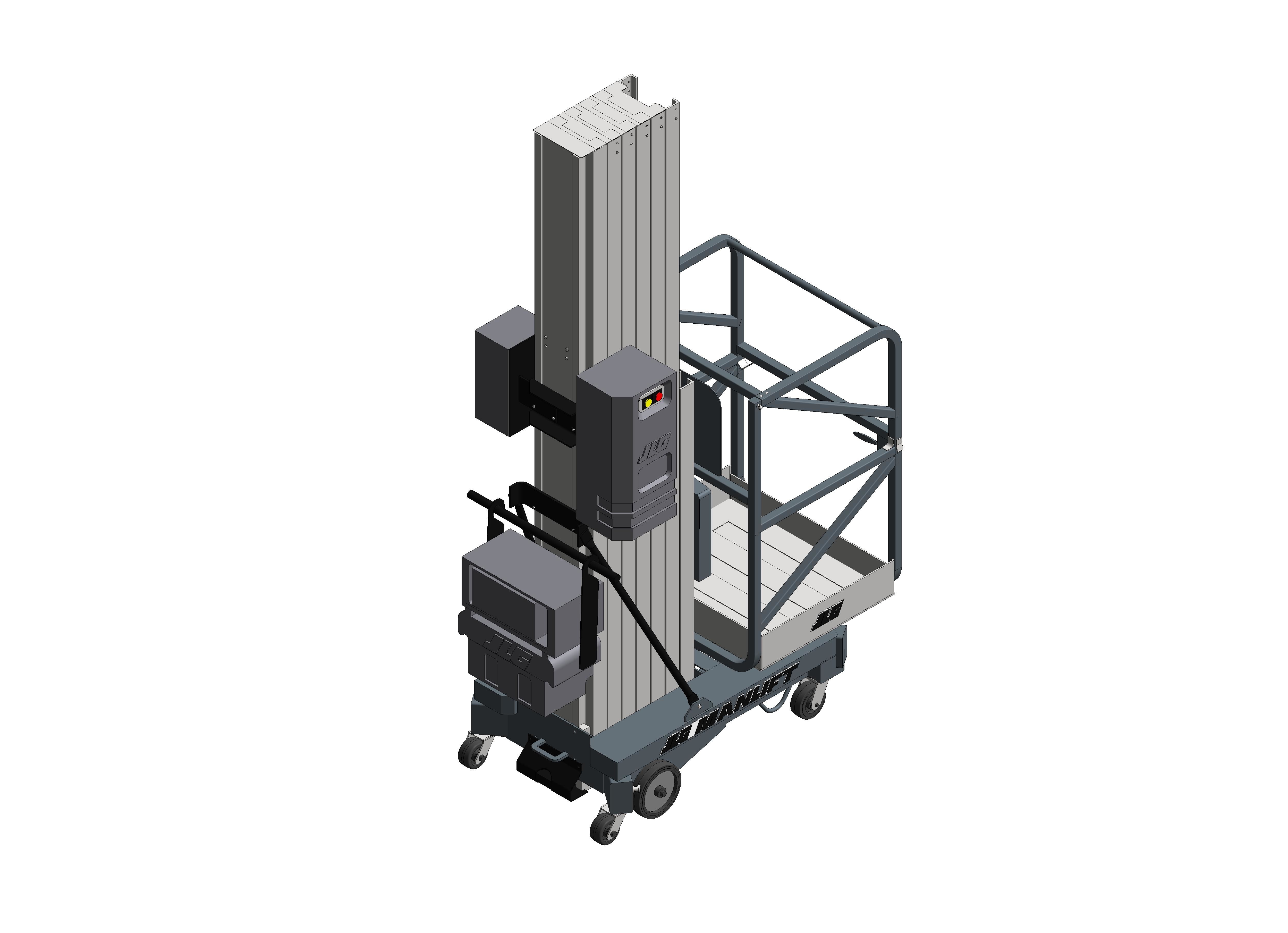 bimstore - JLG - 41AM - Push-Around Vertical Mast Lift