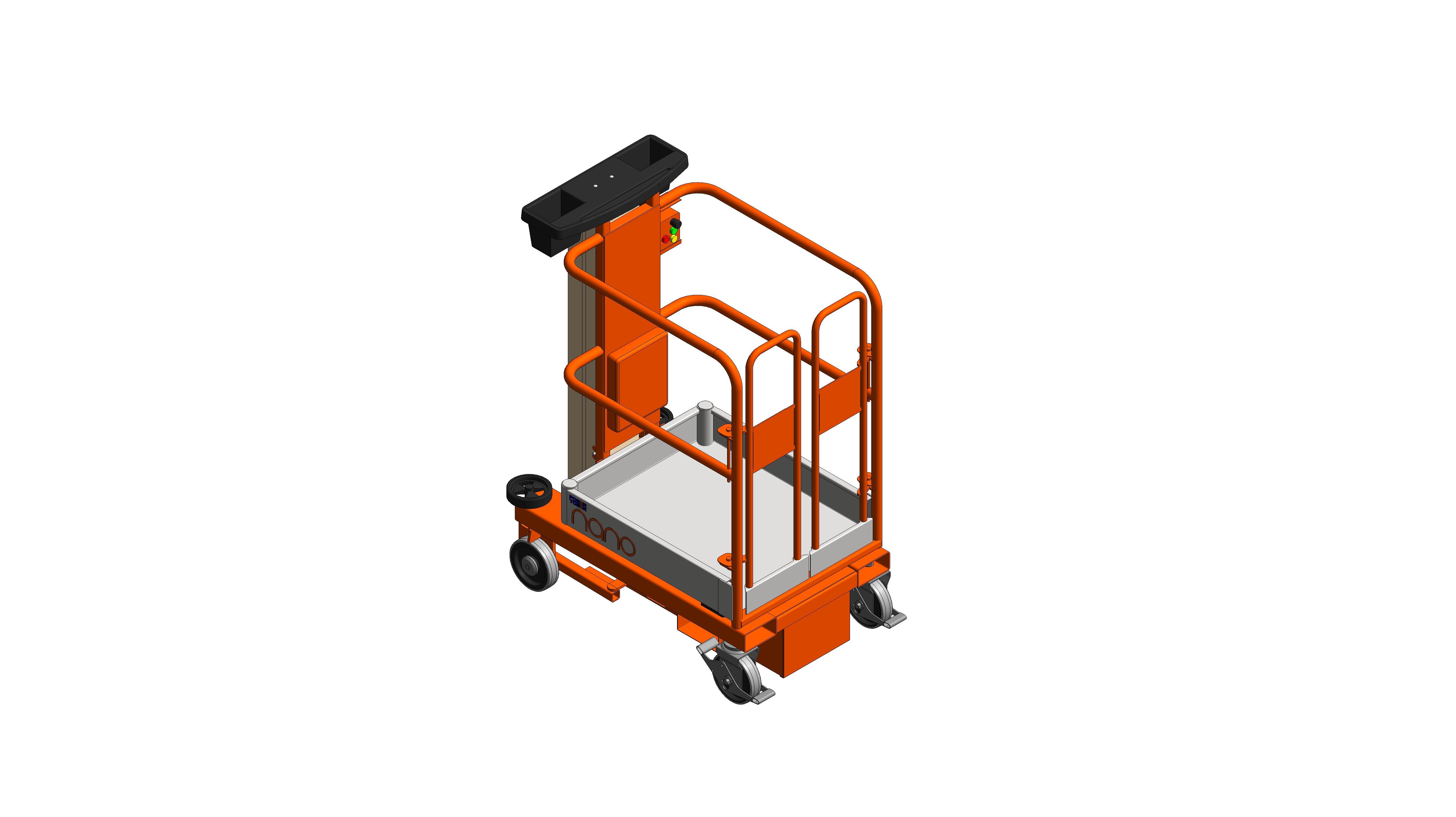 bimstore - JLG - NANO / 830P - Push Around Mast Lift