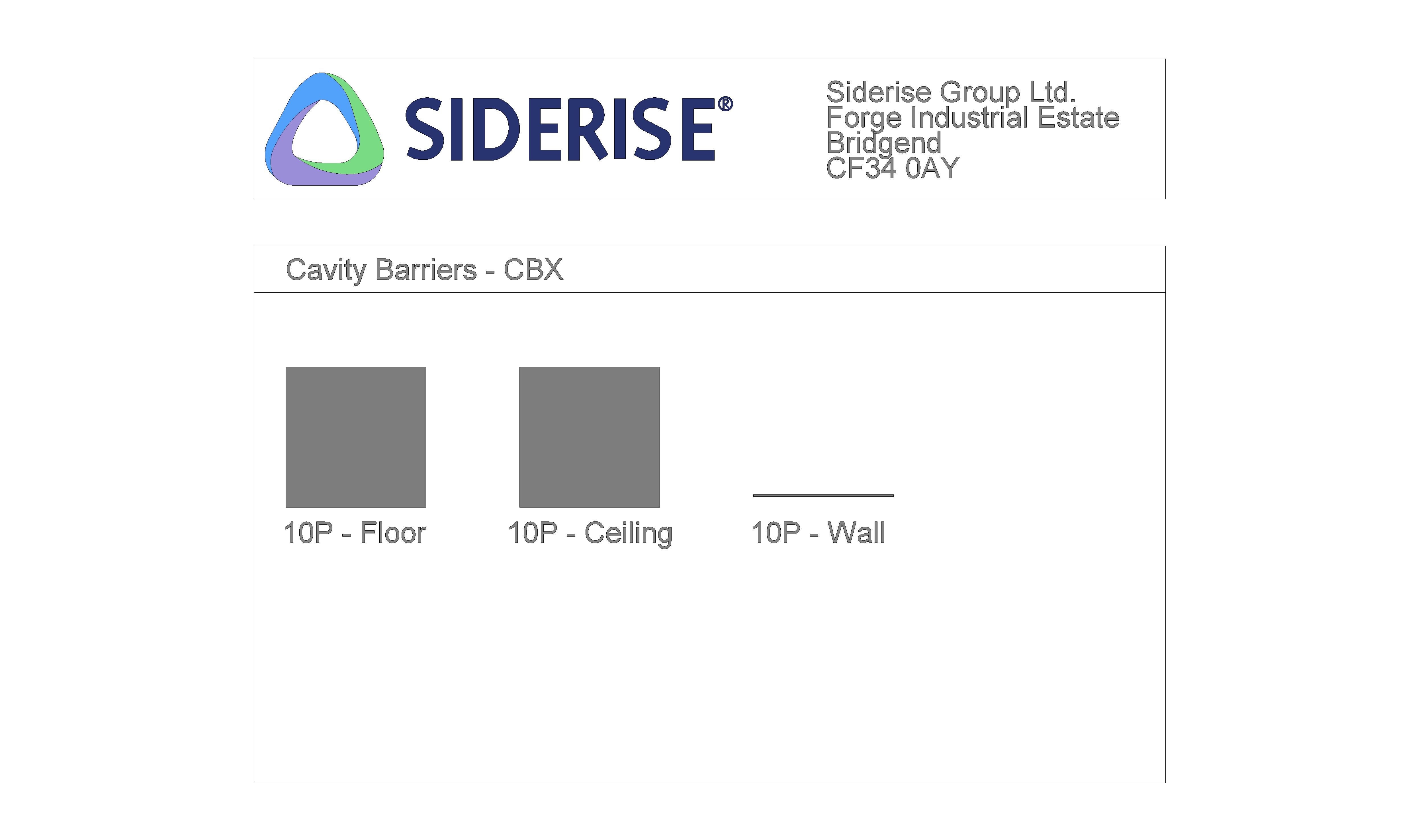 bimstore - Siderise - SIDERISE BB Balcony Bracket Cavity Barrier kit