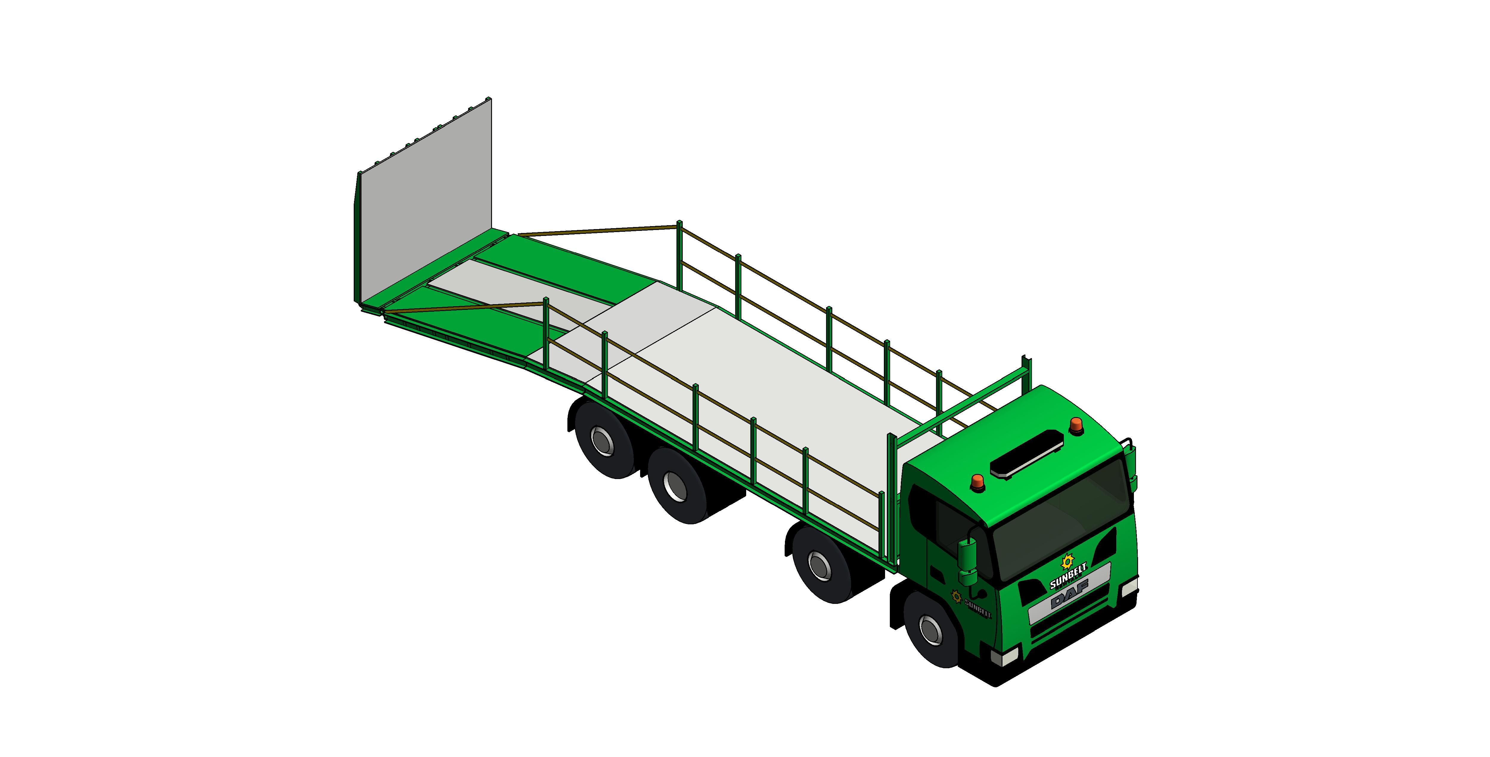 bimstore - Sunbelt Rentals (PPS Commercials) - 32 Tonne Rigid Unit - Truck