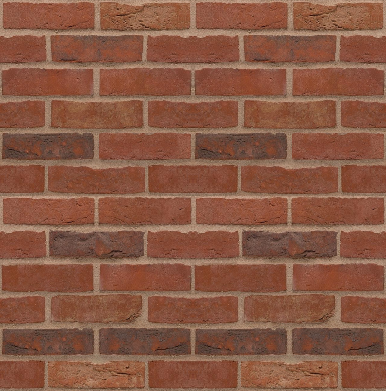 bimstore - Wienerberger - Olde Cheshire Red Multi 50mm Facing Brick
